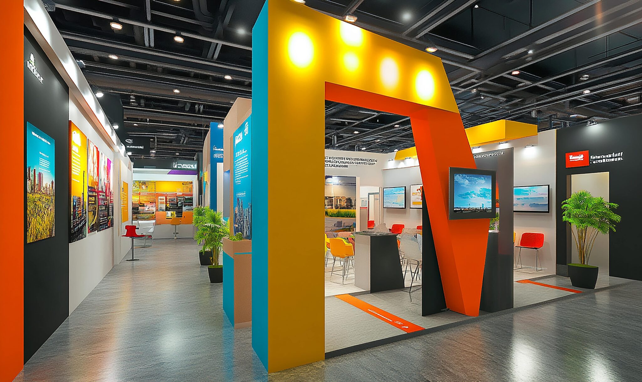Key Elements of a High-Impact Exhibition Booth Design - Indian Exhibition Services